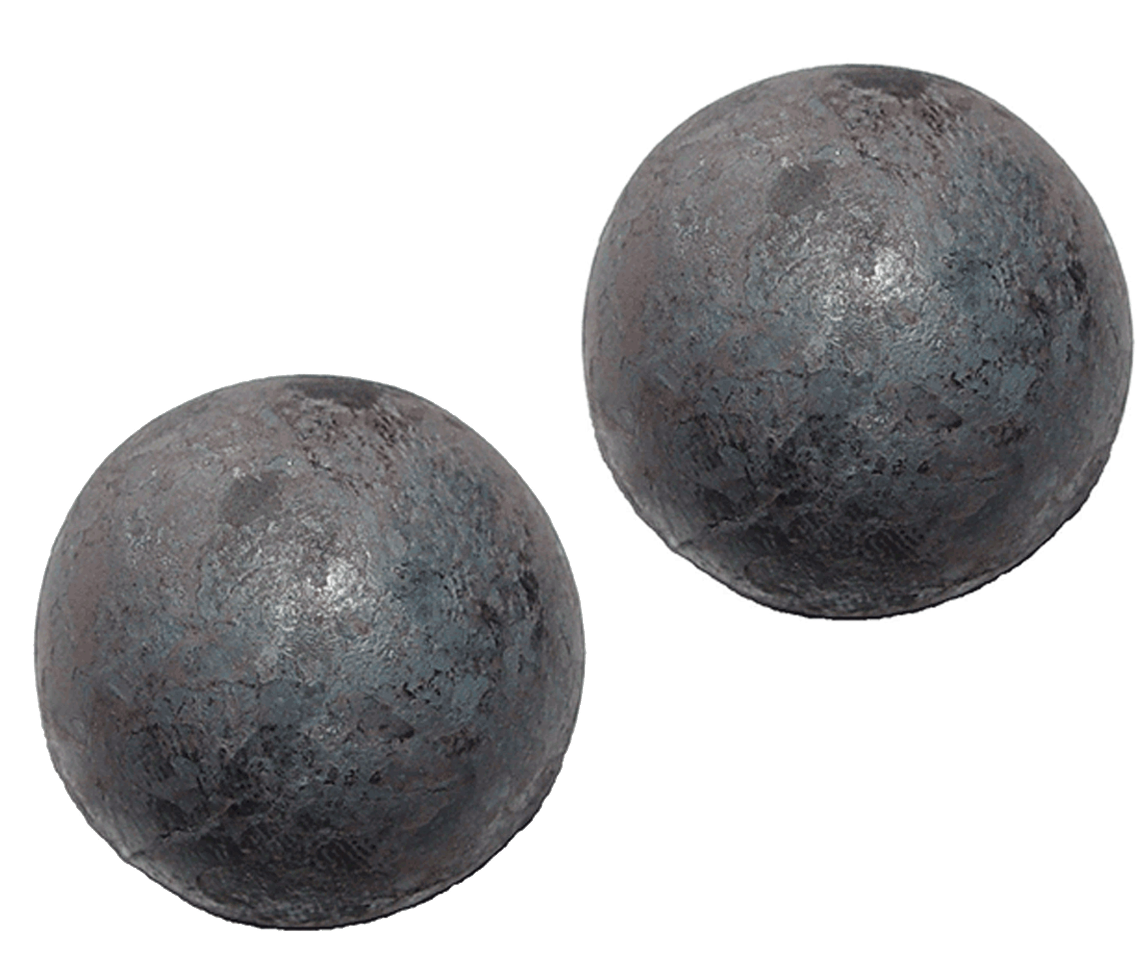 Pack of 2, 20mm Solid Steel Ball for wrought iron projects