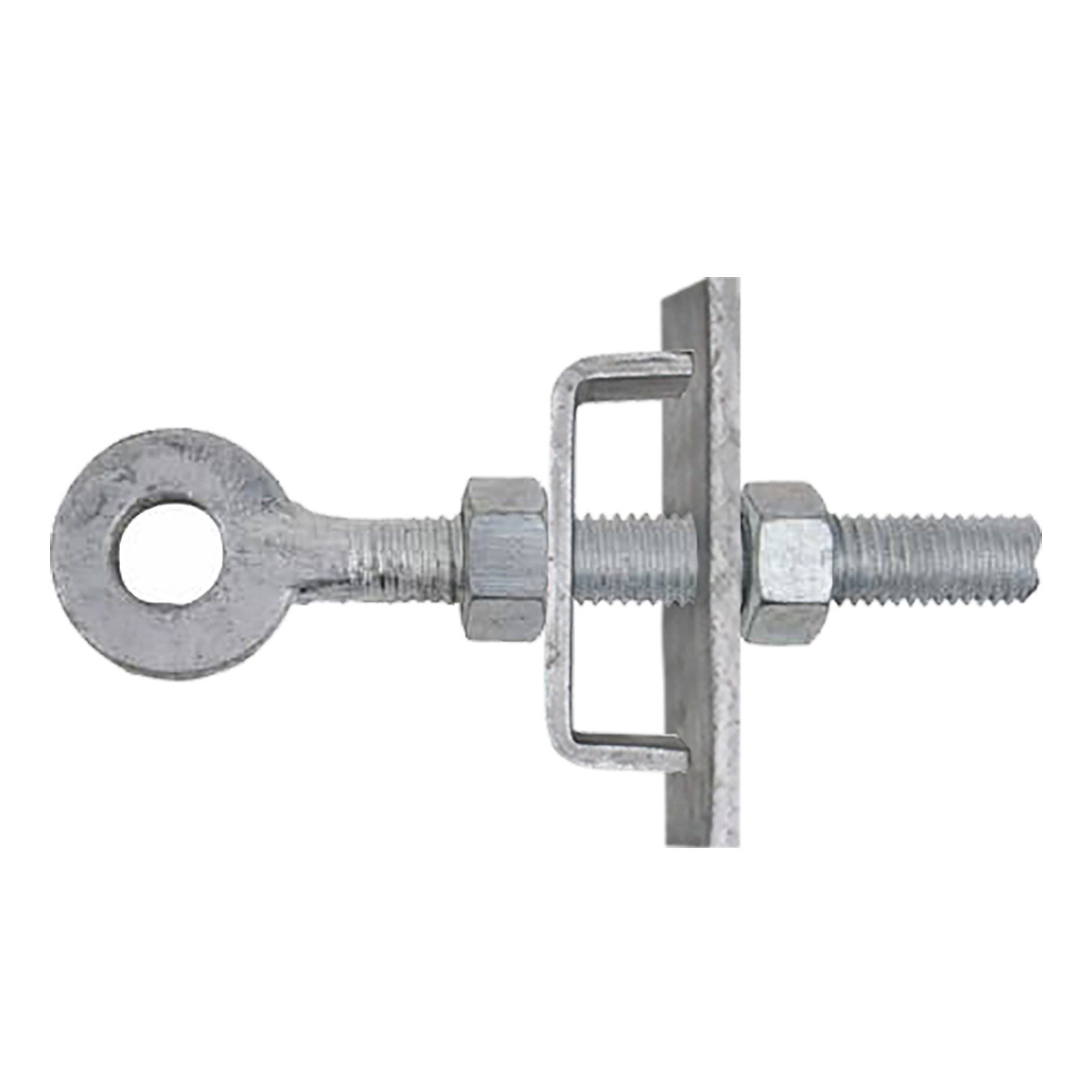 No. 191 Adjustable Field Farm Gate Eye for Metal Gates 19mm Pin Galvanised