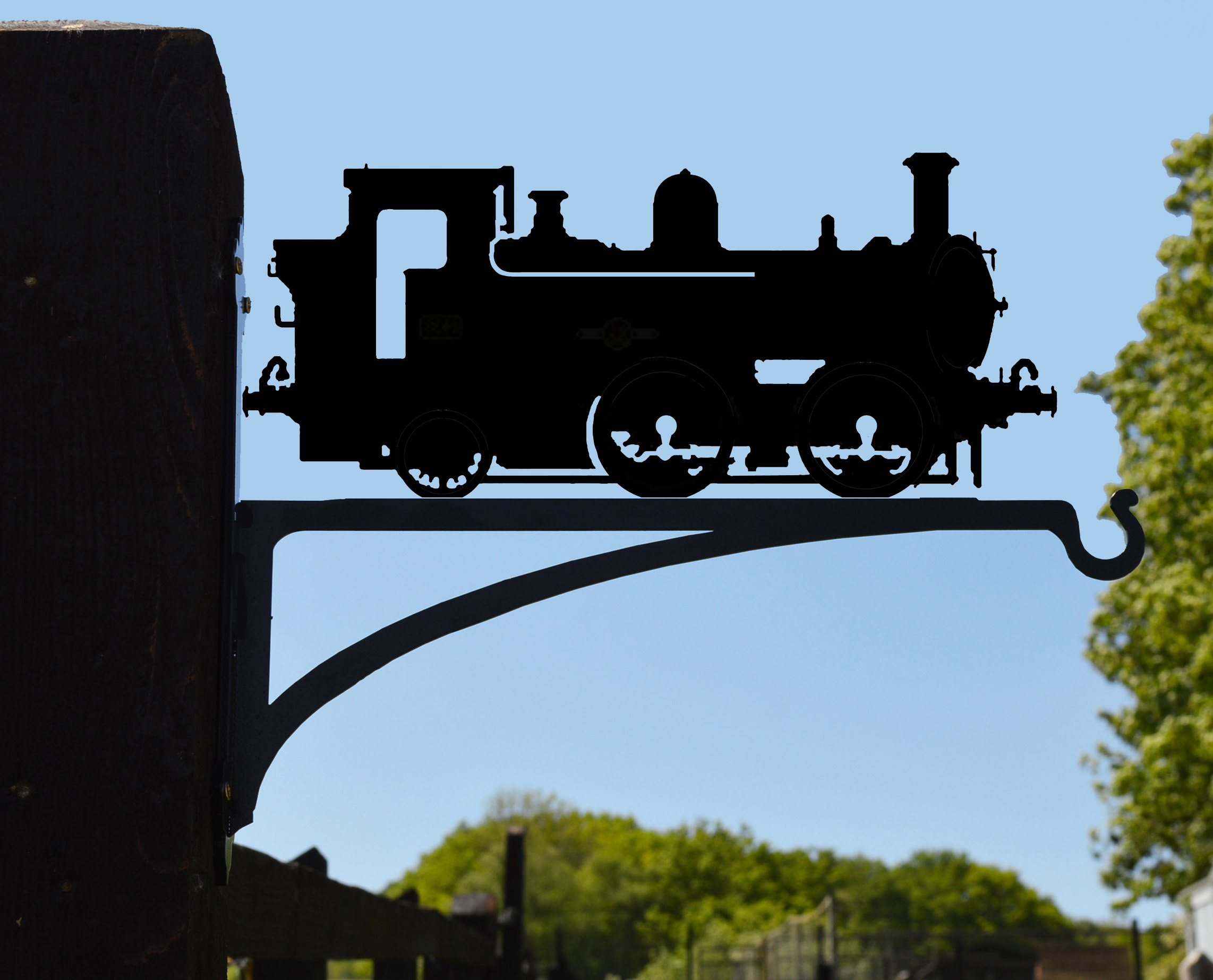 "Tivvy Bumper" 1442 Train Exe Valley Railway Hanging Basket Bracket