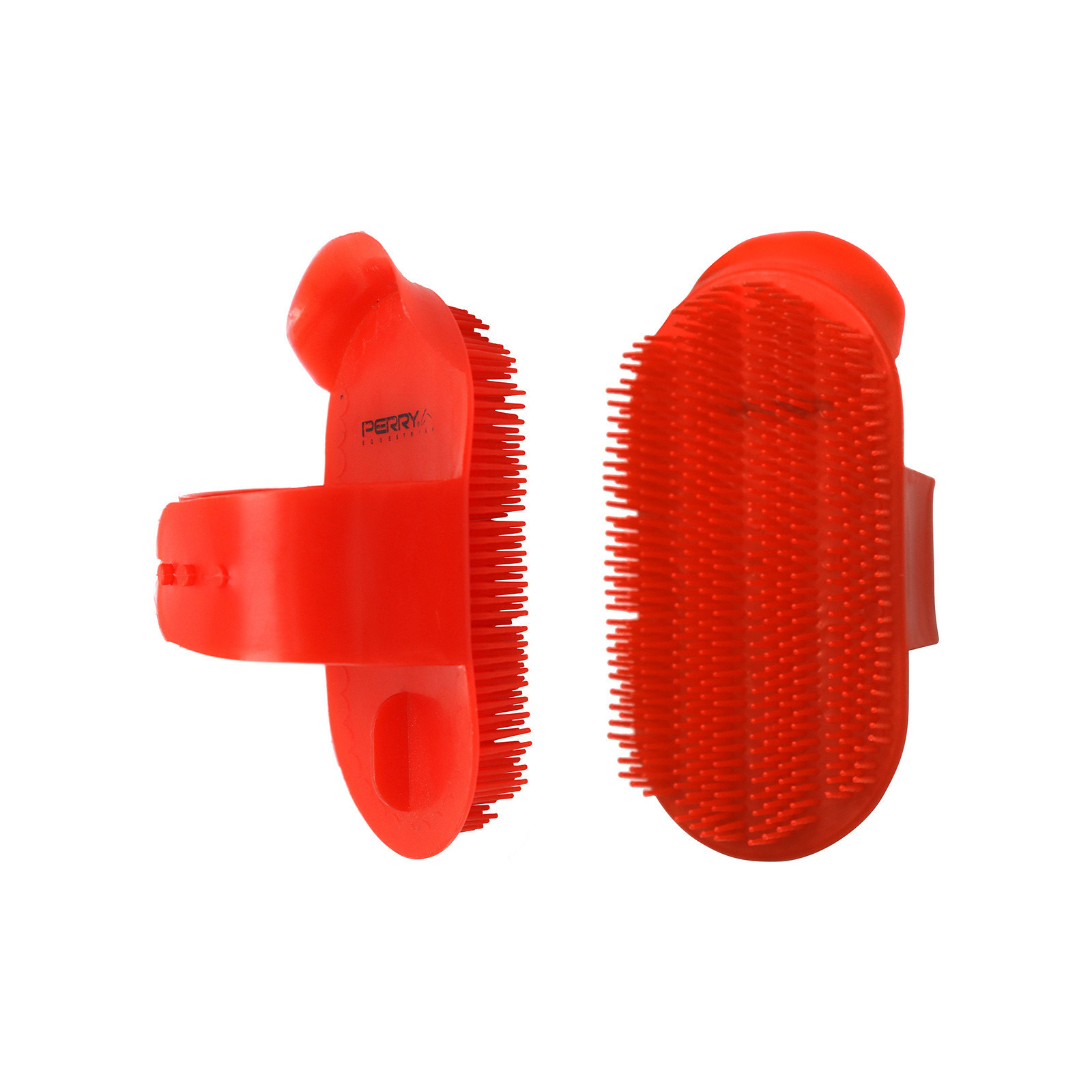 Plastic Curry Comb Red (Medium - Ideal for children No.574)