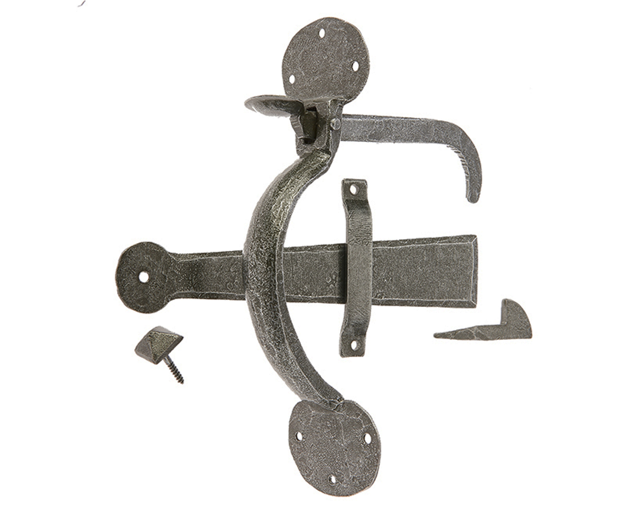 Dark Pewter Wrought Iron Suffolk / Thumb Latch (VF31)